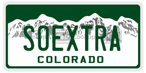 SOEXTRA (CO) License Plate: User Reports & Vehicle Information!