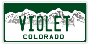 VIOLET (CO) License Plate: User Reports & Vehicle Information!