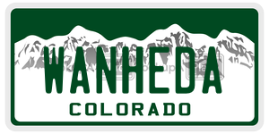 WANHEDA (CO) License Plate: User Reports & Vehicle Information!
