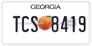TCS8419 (GA) License Plate: User Reports & Vehicle Information!