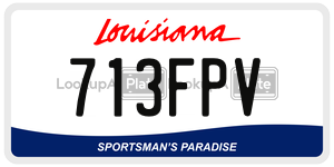 Louisiana License Plate Lookup: Report a LA Plate (Free Search)
