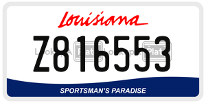 Z816553 (LA) License Plate: User Reports & Vehicle Information!