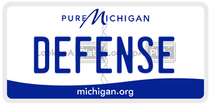 DEFENSE (MI) License Plate: User Reports & Vehicle Information!