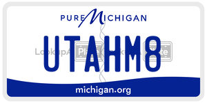 UTAHM8 (MI) License Plate: User Reports & Vehicle Information!