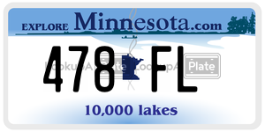 478FL (MN) License Plate: User Reports & Vehicle Information!