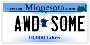 AWDSOME (MN) License Plate: User Reports & Vehicle Information!