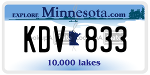 KDV833 (MN) License Plate: User Reports & Vehicle Information!