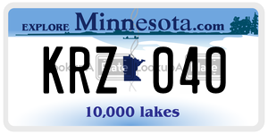 KRZ040 (MN) License Plate: User Reports & Vehicle Information!