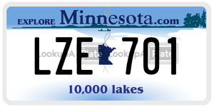 LZE701 (MN) License Plate: User Reports & Vehicle Information!