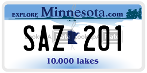 SAZ201 (MN) License Plate: User Reports & Vehicle Information!