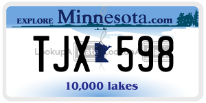 TJX598 (MN) License Plate: User Reports & Vehicle Information!
