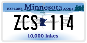 ZCS114 (MN) License Plate: User Reports & Vehicle Information!