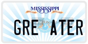 GREATER (MS) License Plate: User Reports & Vehicle Information!