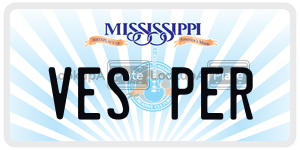 VESPER (MS) License Plate: User Reports & Vehicle Information!
