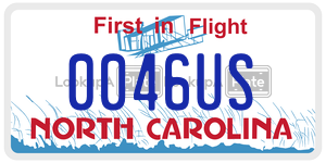 0046US (NC) License Plate: User Reports & Vehicle Information!