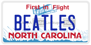 BEATLES (NC) License Plate: User Reports & Vehicle Information!