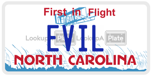 EVIL (NC) License Plate: User Reports & Vehicle Information!