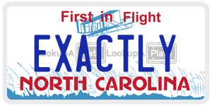 EXACTLY (NC) License Plate: User Reports & Vehicle Information!