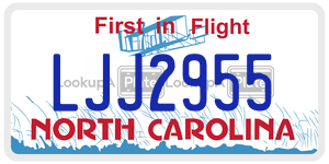 LJJ2955 (NC) License Plate: User Reports & Vehicle Information!