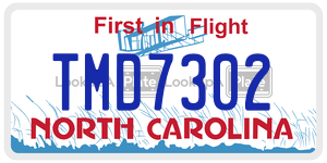 TMD7302 (NC) License Plate: User Reports & Vehicle Information!