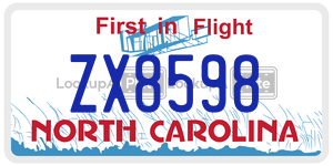 ZX8598 (NC) License Plate: User Reports & Vehicle Information!