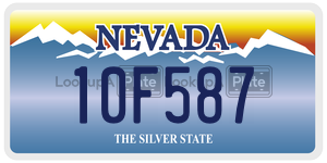 10F587 (NV) License Plate: User Reports & Vehicle Information!