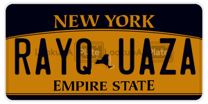 RAYQUAZA (NY) License Plate: User Reports & Vehicle Information!