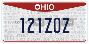 121ZOZ (OH) License Plate: User Reports & Vehicle Information!