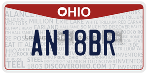 AN18BR (OH) License Plate: User Reports & Vehicle Information!