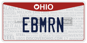 EBMRN (OH) License Plate: User Reports & Vehicle Information!
