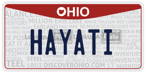 HAYATI (OH) License Plate: User Reports & Vehicle Information!