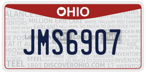JMS6907 (OH) License Plate: User Reports & Vehicle Information!