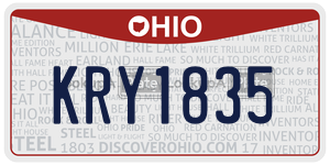 KRY1835 (OH) License Plate: User Reports & Vehicle Information!