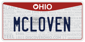 MCLOVEN (OH) License Plate: User Reports & Vehicle Information!