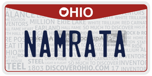NAMRATA (OH) License Plate: User Reports & Vehicle Information!
