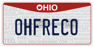 OHFRECO (OH) License Plate: User Reports & Vehicle Information!