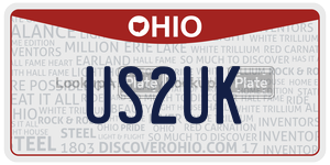 US2UK (OH) License Plate: User Reports & Vehicle Information!