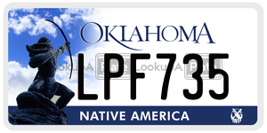 LPF735 (OK) License Plate: User Reports & Vehicle Information!