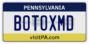 BOTOXMD (PA) License Plate: User Reports & Vehicle Information!