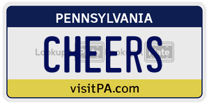 CHEERS (PA) License Plate: User Reports & Vehicle Information!