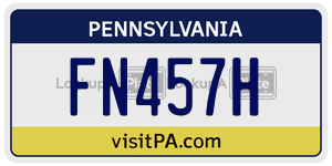 FN457H (PA) License Plate: User Reports & Vehicle Information!