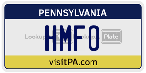 HMFO (PA) License Plate: User Reports & Vehicle Information!
