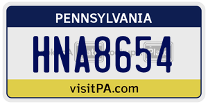 HNA8654 (PA) License Plate: User Reports & Vehicle Information!