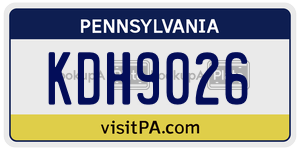 KDH9026 (PA) License Plate: User Reports & Vehicle Information!