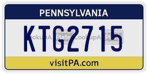 KTG2715 (PA) License Plate: User Reports & Vehicle Information!
