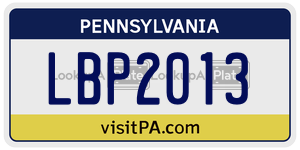 LBP2013 (PA) License Plate: User Reports & Vehicle Information!