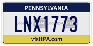 LNX1773 (PA) License Plate: User Reports & Vehicle Information!
