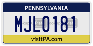 MJL0181 (PA) License Plate: User Reports & Vehicle Information!