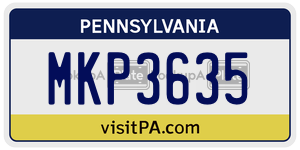 MKP3635 (PA) License Plate: User Reports & Vehicle Information!