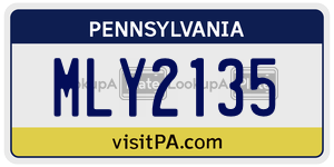 MLY2135 (PA) License Plate: User Reports & Vehicle Information!